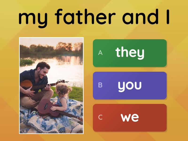 Guess the pronouns! - Quiz