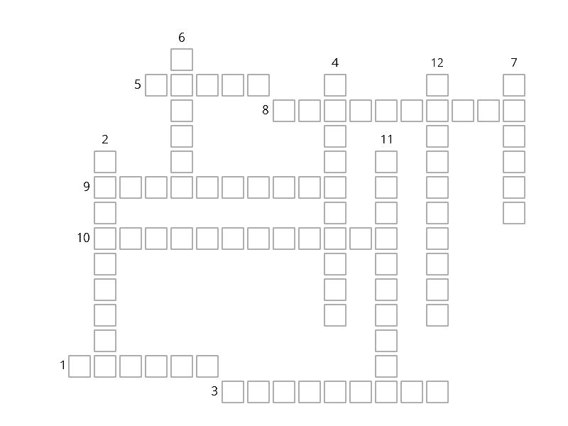 Wave Vocab - Crossword