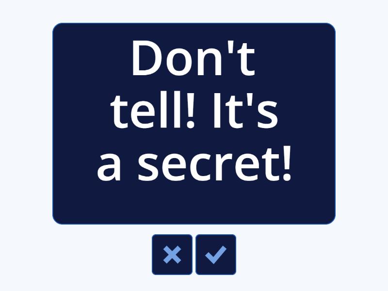 Events - Flash cards