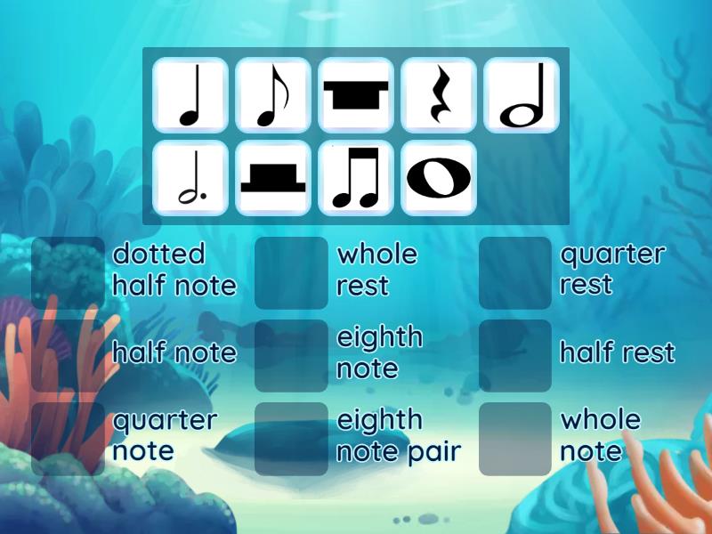 Note and Rest Values - Match up