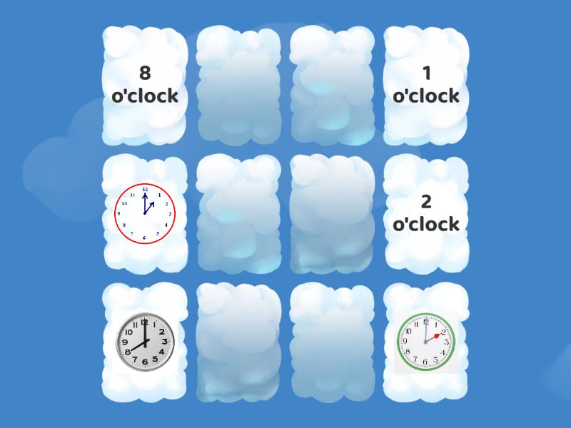 Clock - Matching pairs