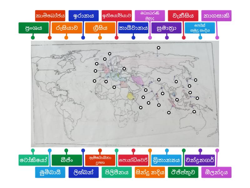 HISTORY 8 - Labelled diagram
