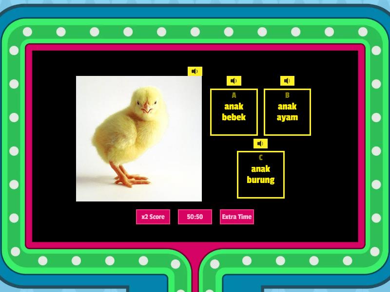 EXAMPLE GAMES - Gameshow quiz