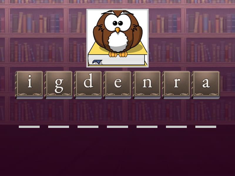 Hobbies # ENGLISH 1 - Anagram