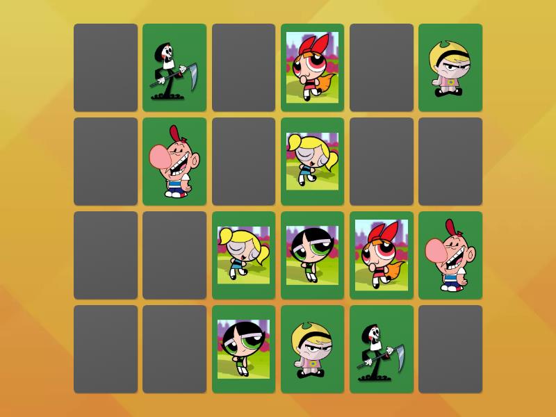 Cartoon Network - Combine os pares