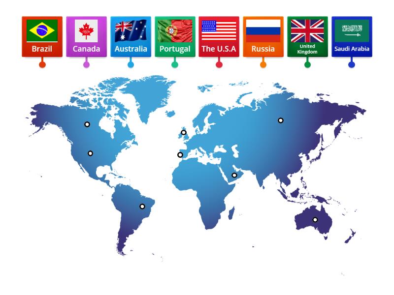 countries - Labelled diagram
