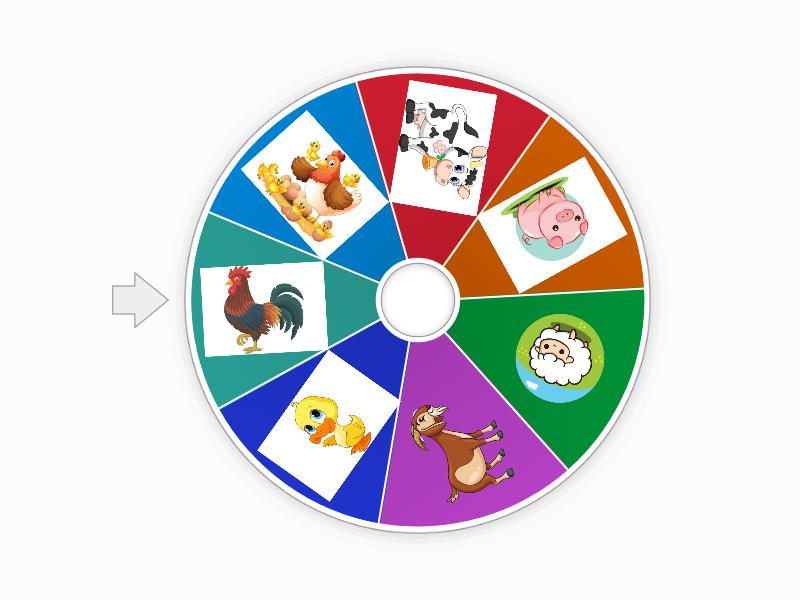 Animales de la Granja - Spin the wheel