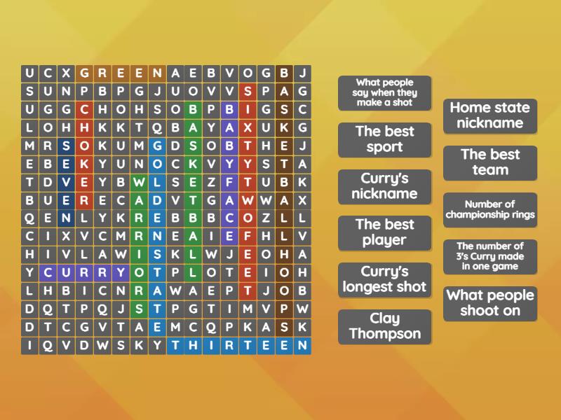 Warriors are the best Lucas, Julian, and Kaylub - Wordsearch