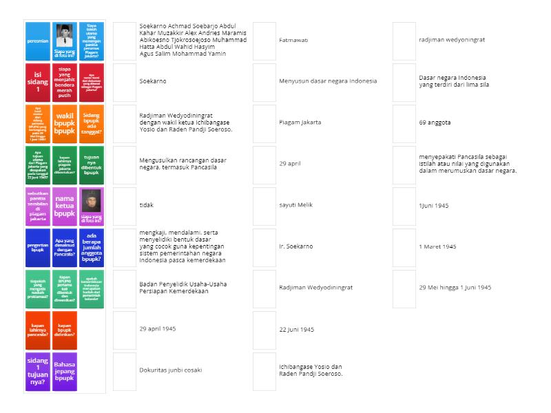 soal bab 1 ppkn - Match up