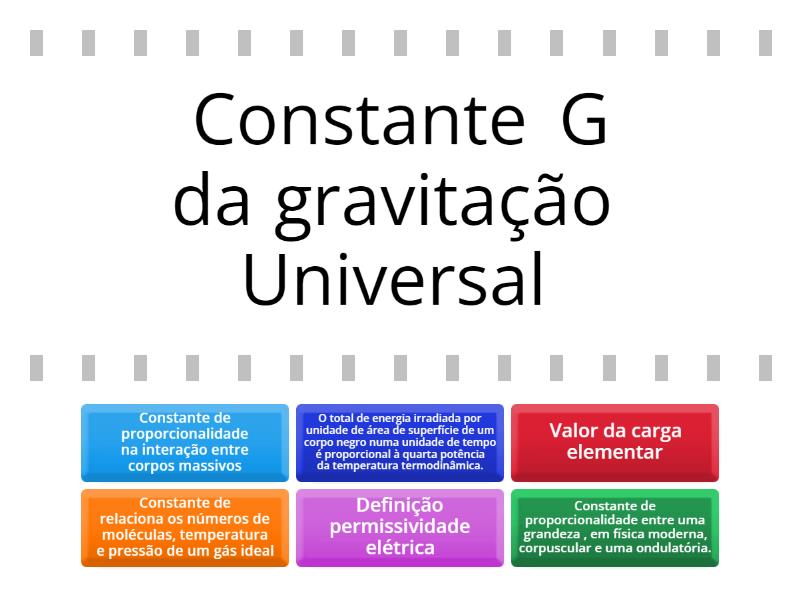 Entendendo as constantes físicas!!!!!!!!! - Find the match