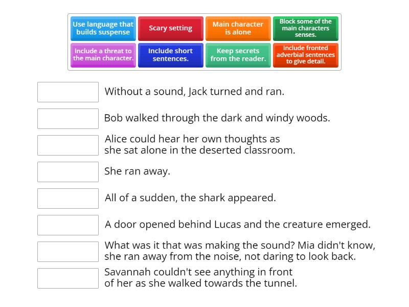 Tension story Features - Match up