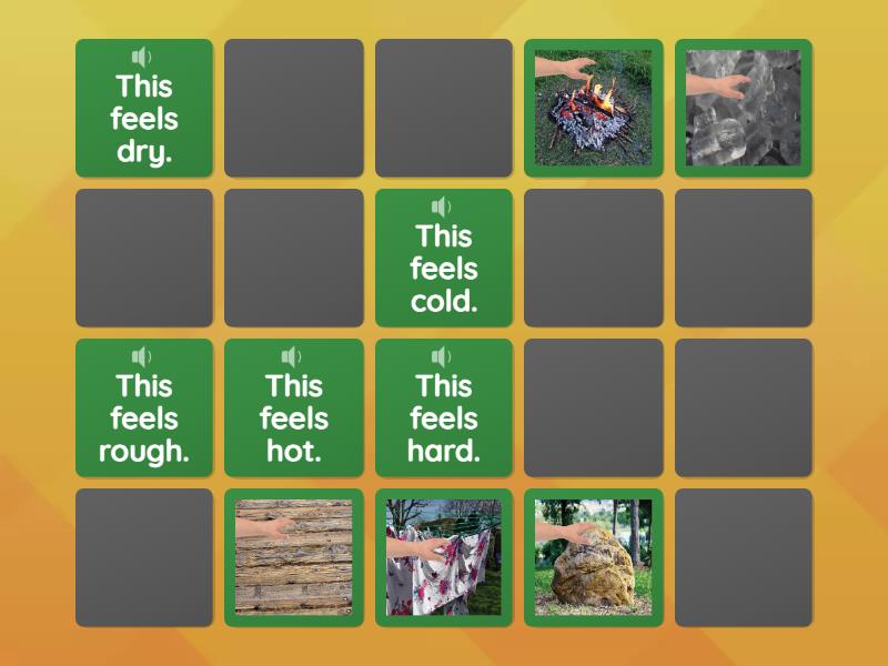 How Does This Feel? - Matching pairs