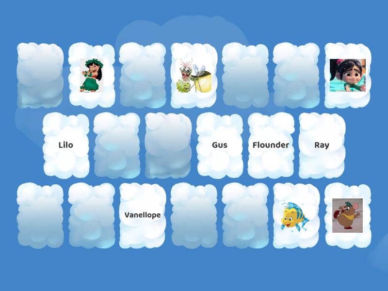 Disney Pairs - Matching pairs