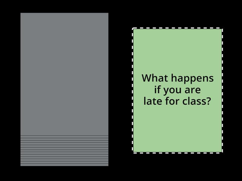 English 5 and 6 Zero and First conditional - Speaking cards