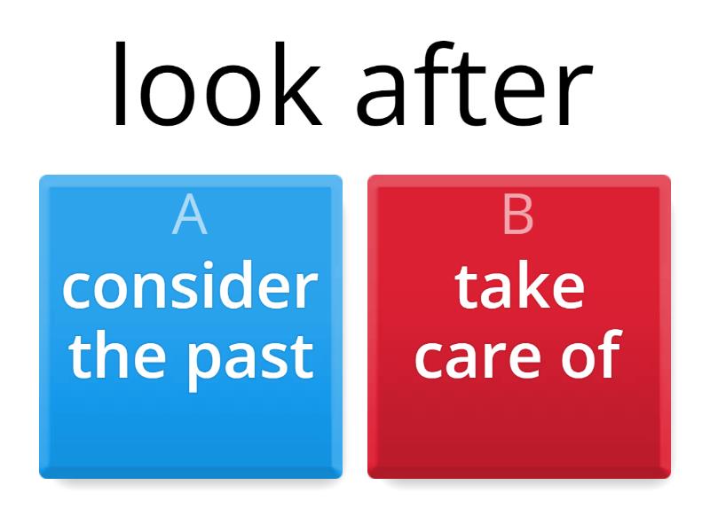Phrasal Verb 9 look make - Quiz