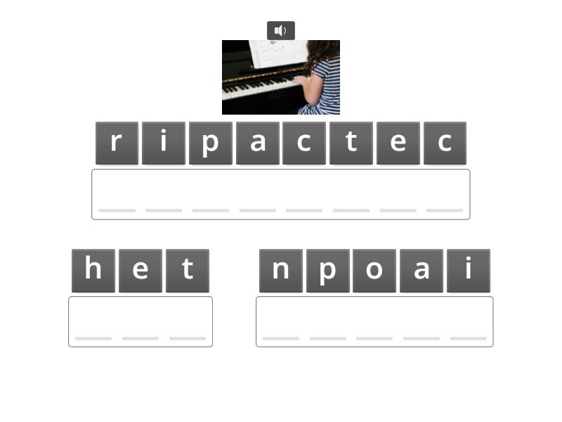 U4 - Lesson 2 - Anagram