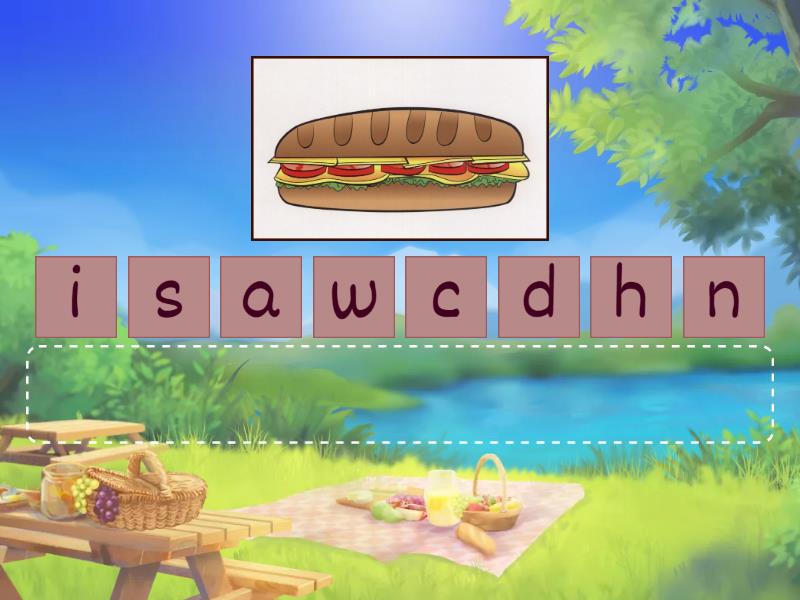 Family and Friends 1, Unit 9 () - Anagram