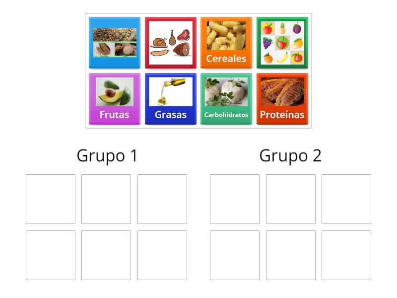 Alimentos - Group sort