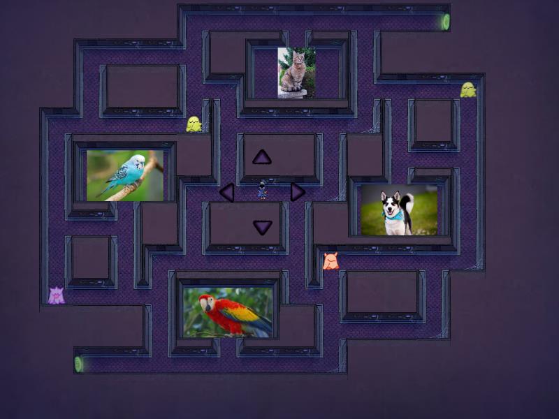 Tiere maze - Persecución en el laberinto