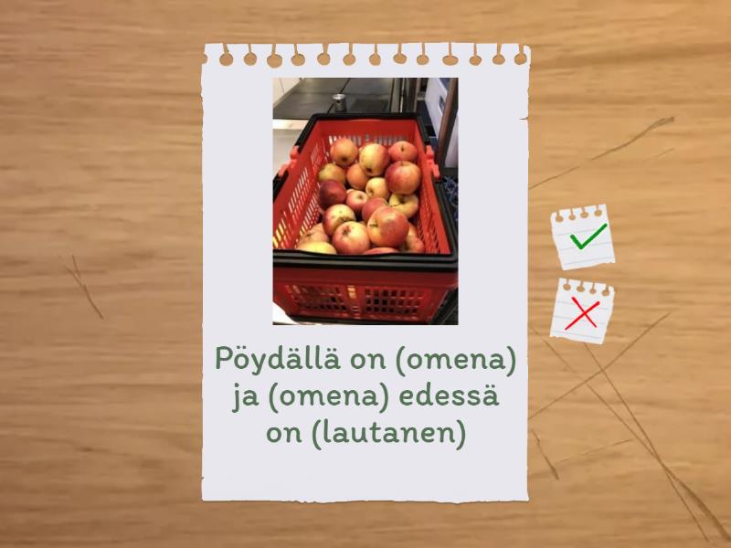 Monikko (part, gen ja muut sijamuodoissa) - Flash cards