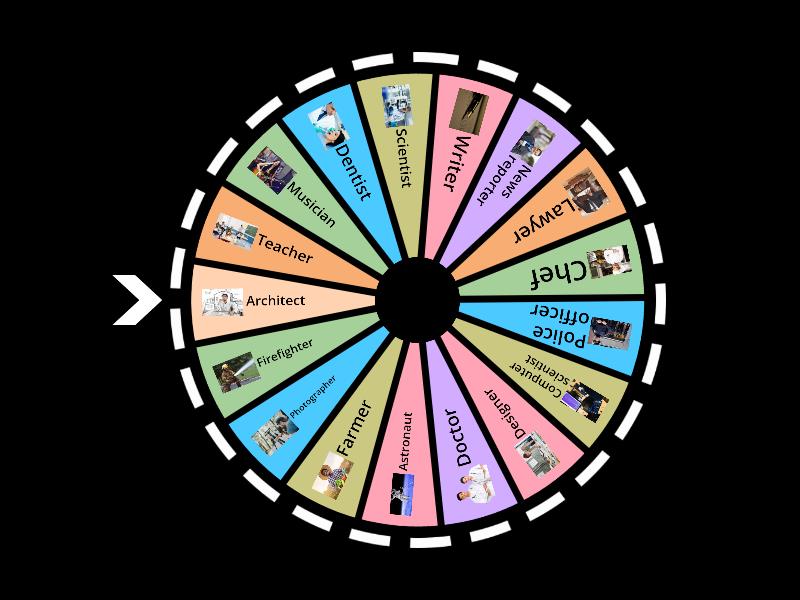 Careers - Spin the wheel
