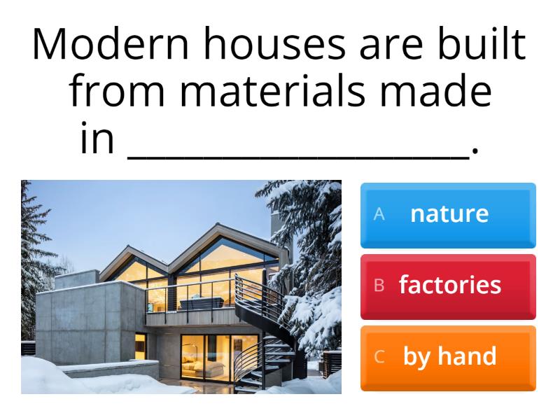 Types of Houses - Quiz