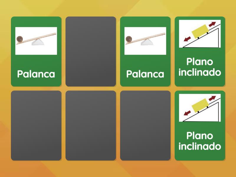 Máquinas simples - Parejas