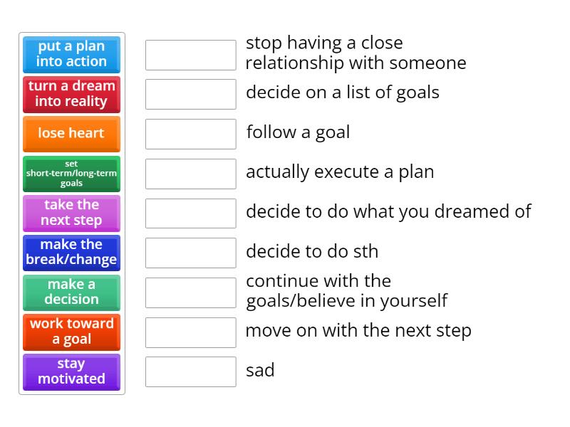 ALH-Level3-Unit2-Vocabulary-Matching - Une las parejas