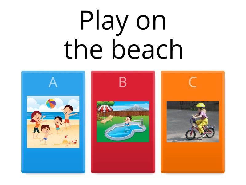 SUMMER VACATION - Quiz