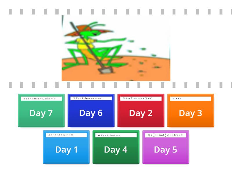 sequencing events - Find the match