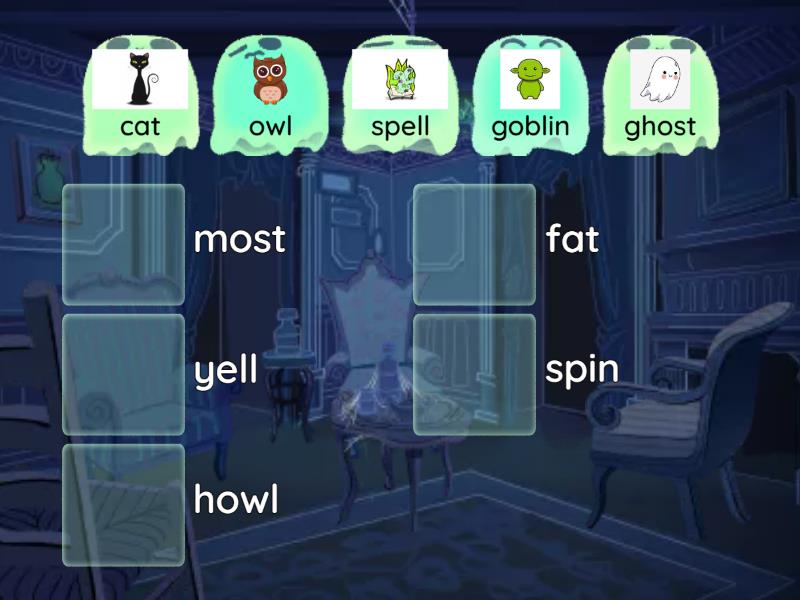 There was an old lady .... (rhyming) - Match up