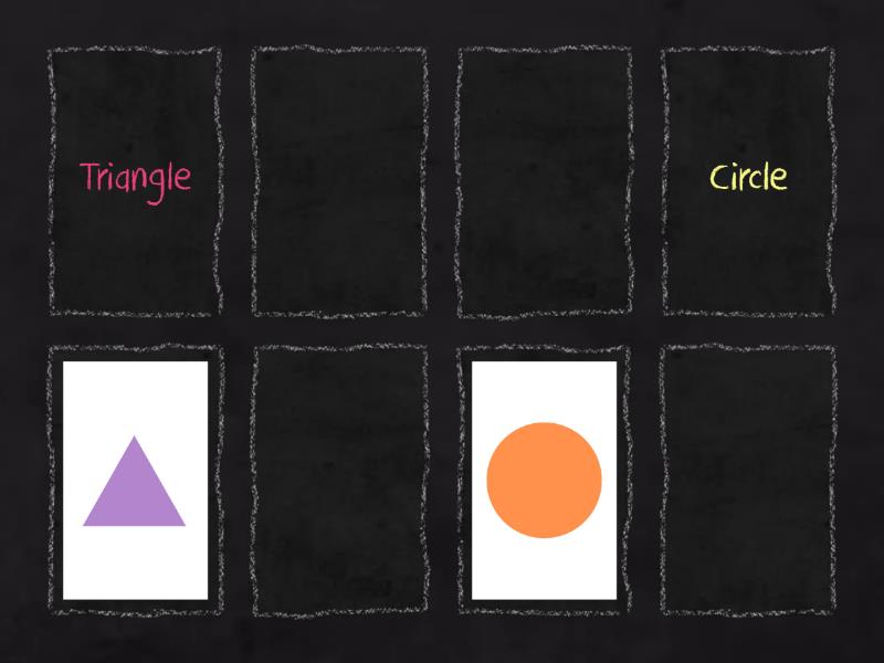 Memory Game: Shapes - Parejas