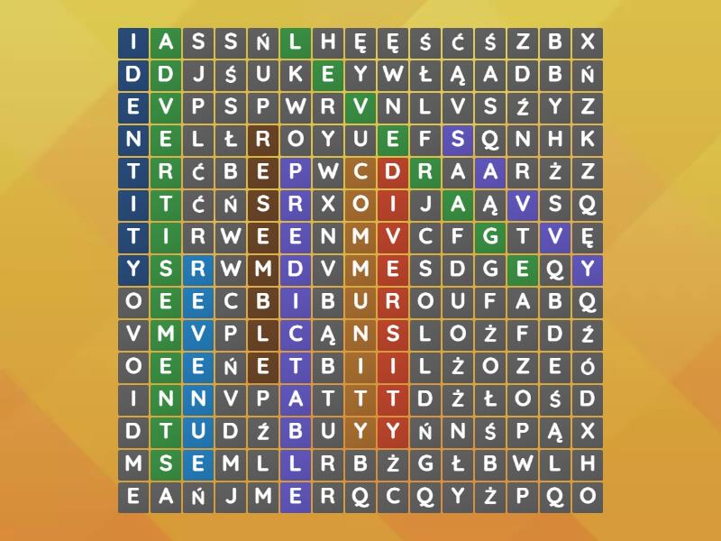 Collective identity - Find the word - Wordsearch