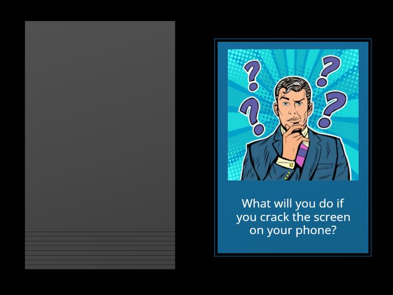 First conditional - Speaking cards