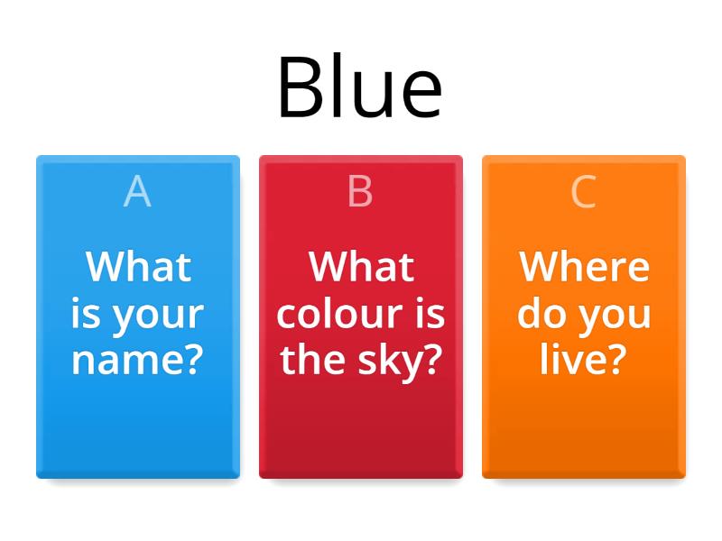 What's the question? - Quiz