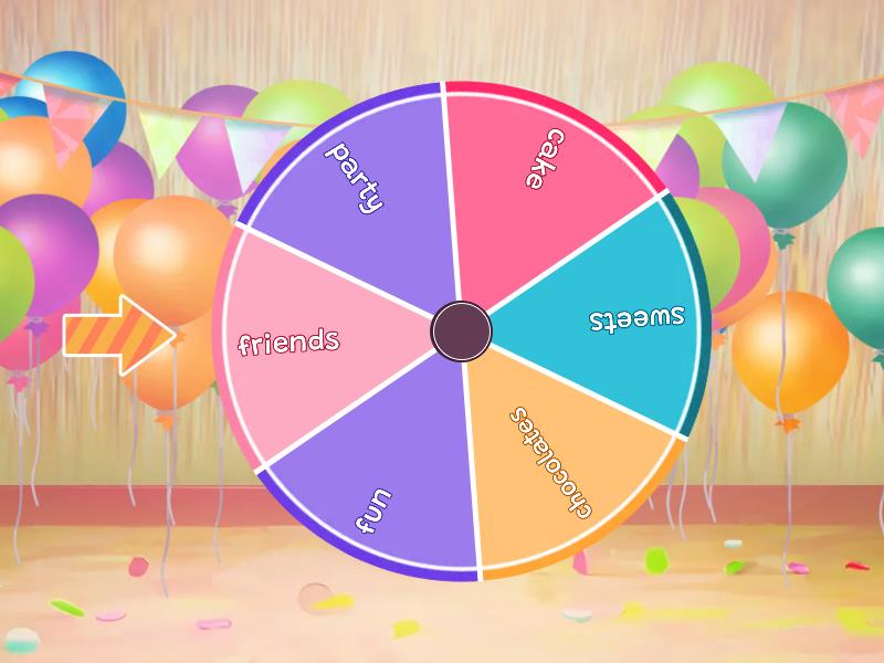 Birthday - Spin the wheel