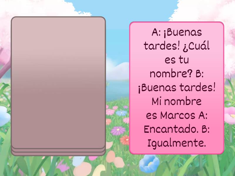 Primera clase ej4 - Speaking cards