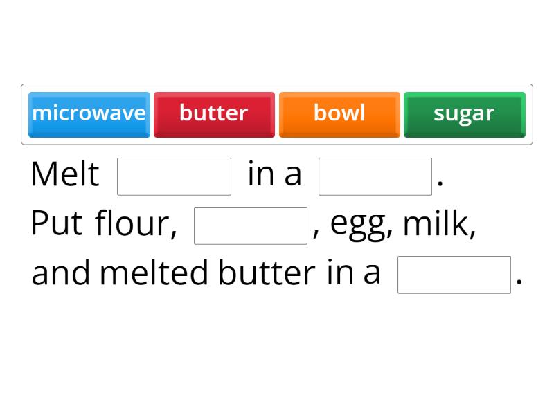 Method-pancake - Complete the sentence