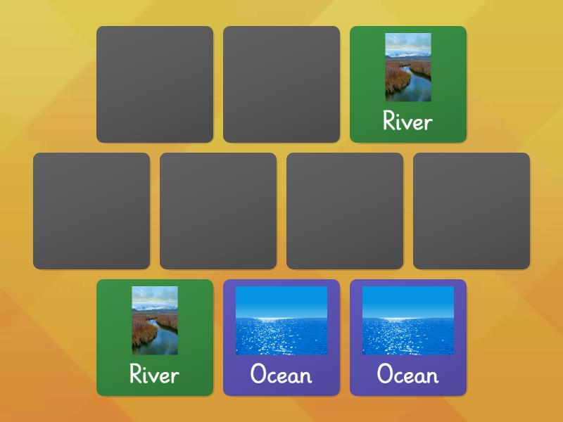 Bodies of Water - Matching pairs