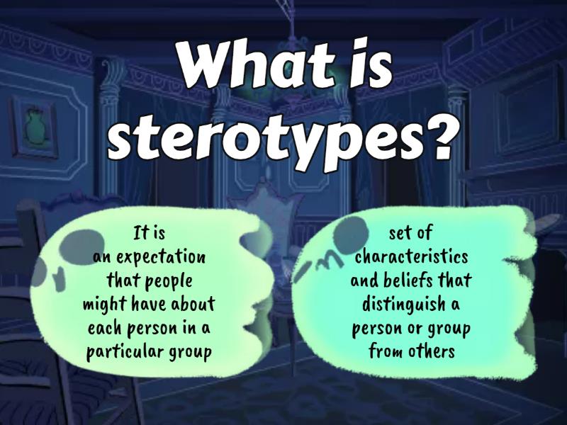 Stereotypes - Quiz