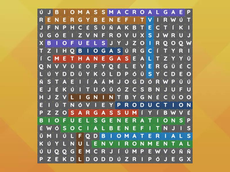 Oral Presentation - GAME - Wordsearch