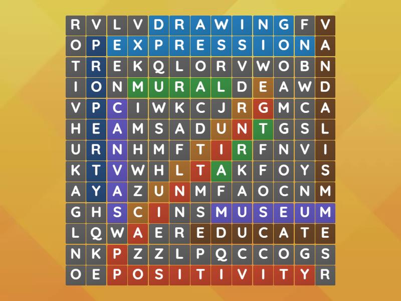 Graffiti Games - Wordsearch