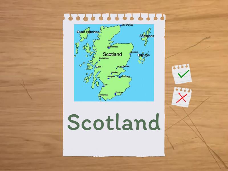 All about the UK - Flash cards