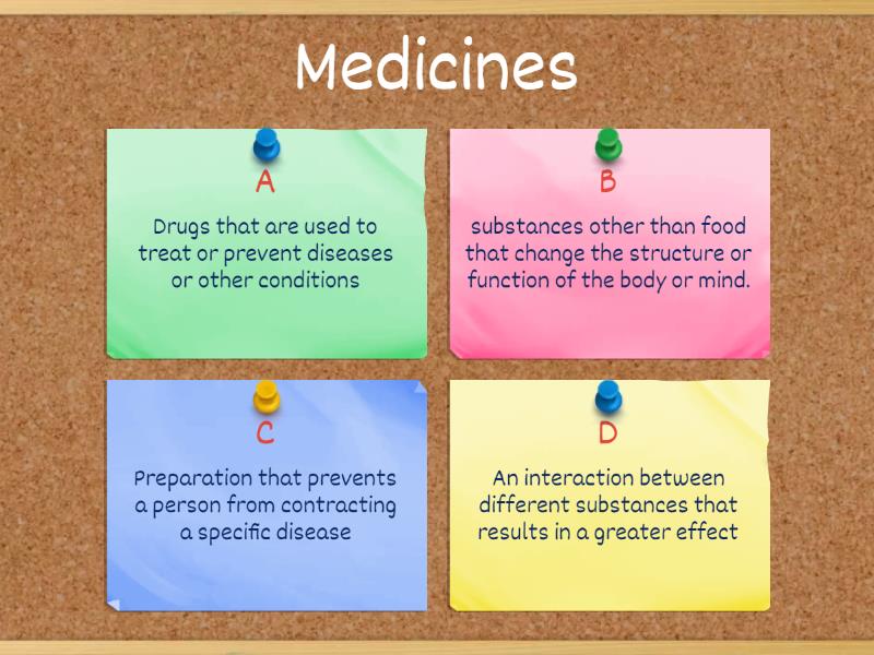 Medicines and Drugs - Quiz