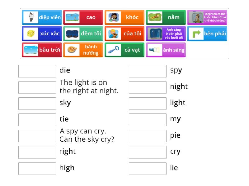 Oxford Phonics 3 Unit 6 - Match up