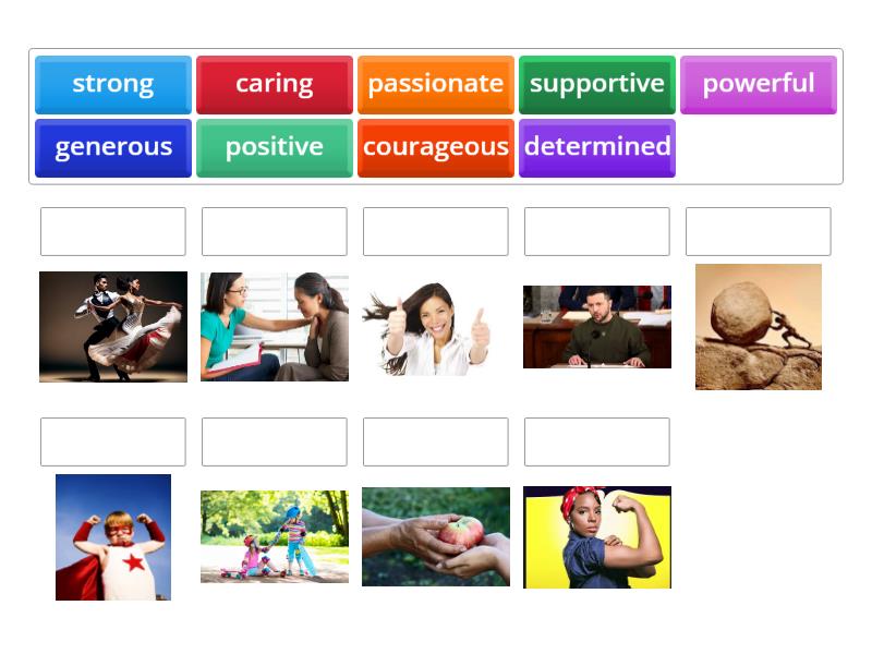 Focus 3 Unit 2.3 Adjectives - Match up