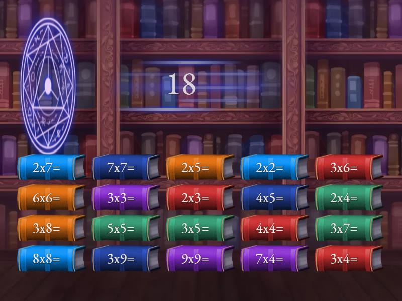 Multiplication in 7 days - DAY 3-4 - Find the match