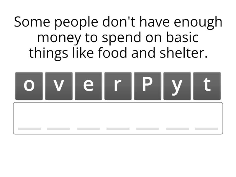 World problems - Anagrama