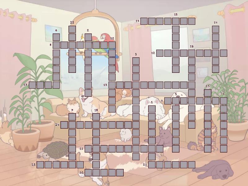 FO3 U4.1 vocabulary - Crossword