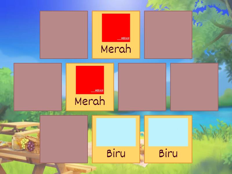 Mengenal Warna - Matching pairs